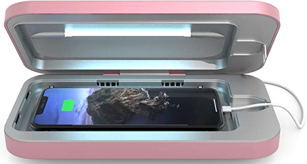 Sanitizer for cell phones store